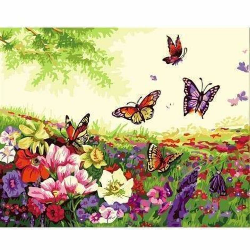 Butterfly Diy Paint By Numbers Kits VM97293 – The Fox Collection