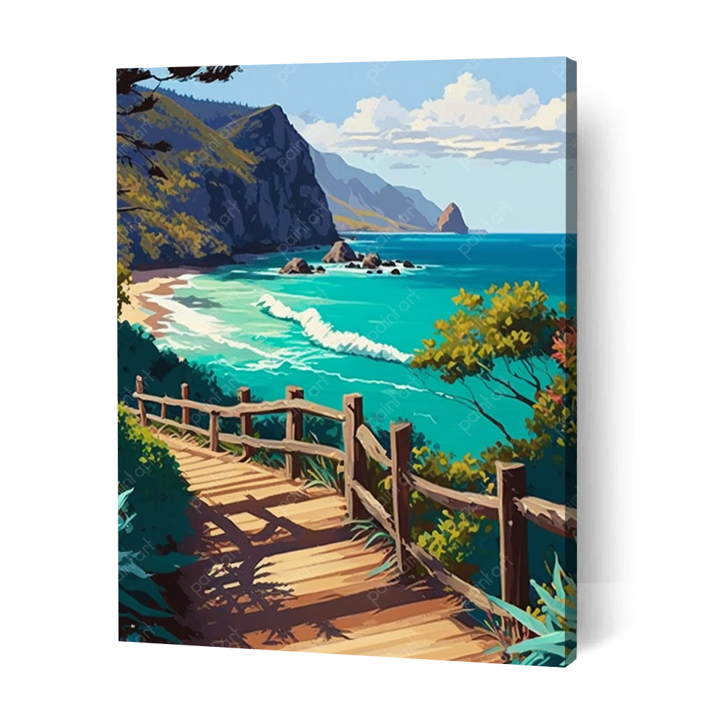 Paradise Pier IV (Diamond Painting) – The Fox Collection