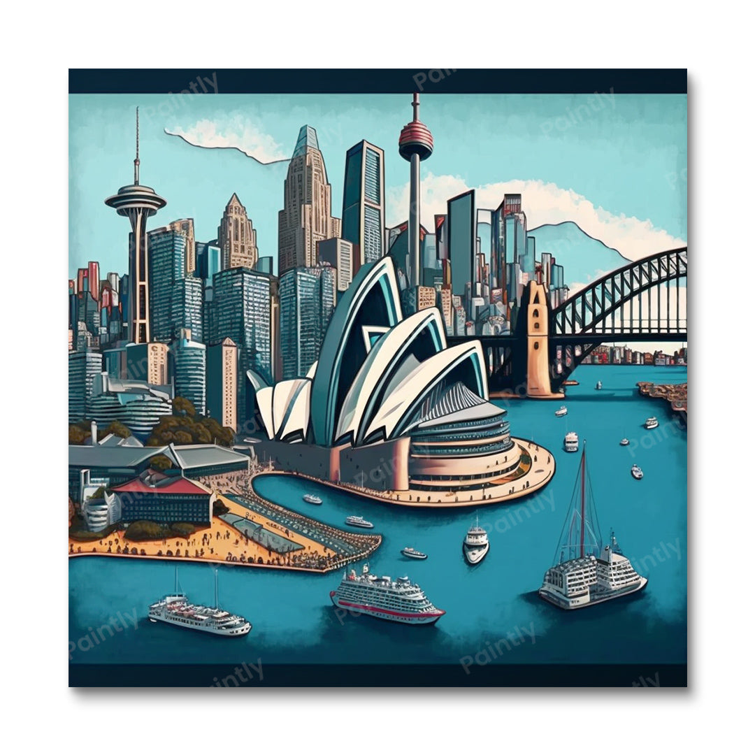 Sydney VII (Diamond Painting) – The Fox Collection