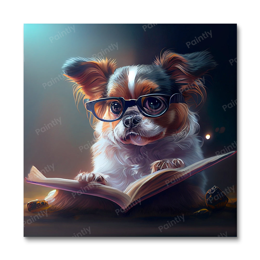 Smart Doggos II by Wyatt Reed (Diamond Painting) – The Fox Collection