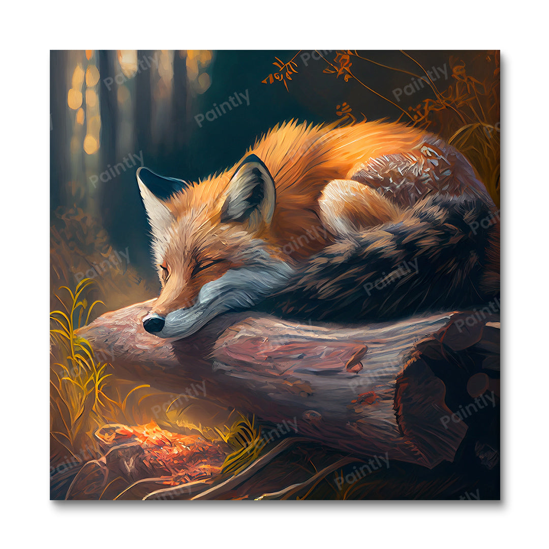 Sleeping Fox II (Diamond Painting) – The Fox Collection