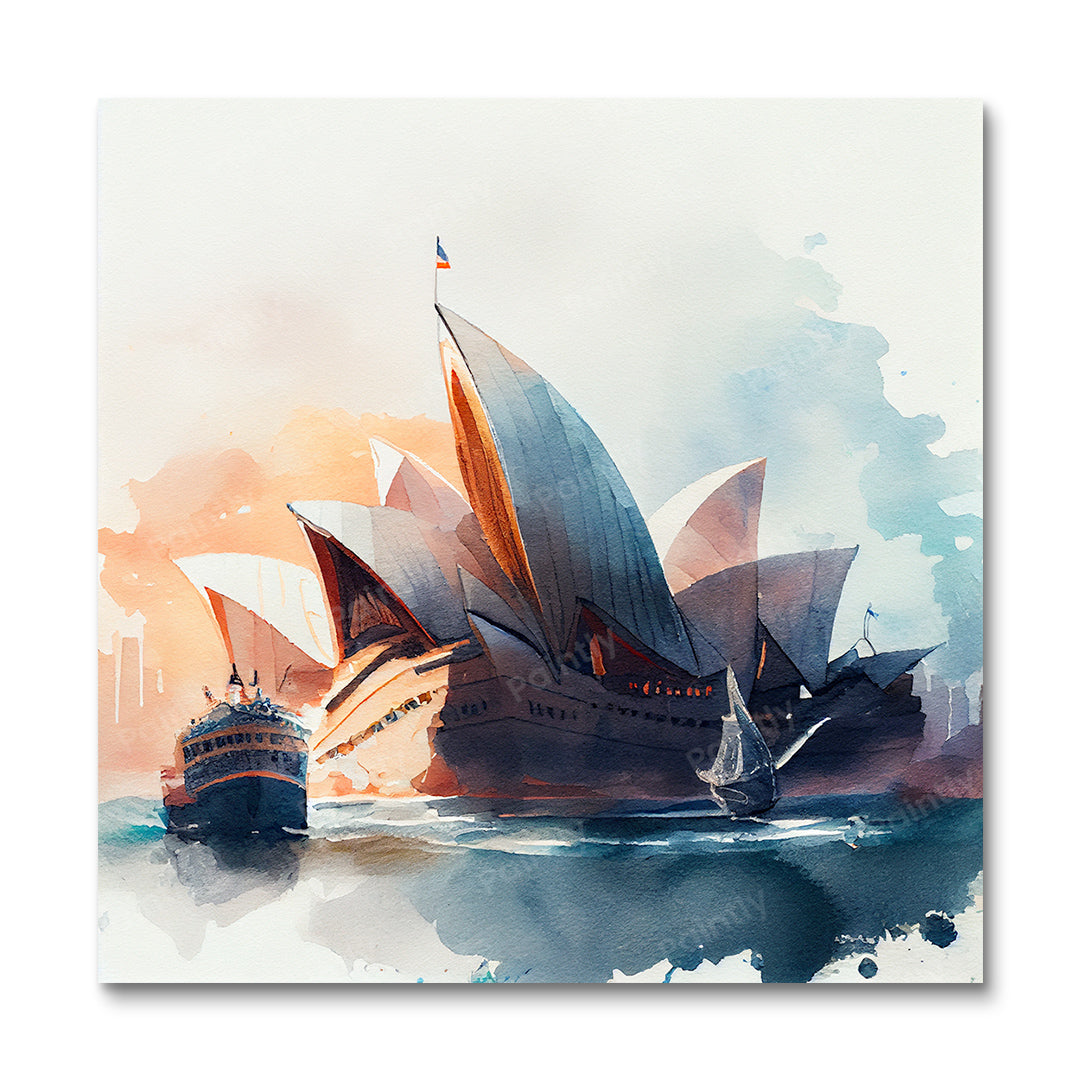 Opera House VI (Diamond Painting) – The Fox Collection