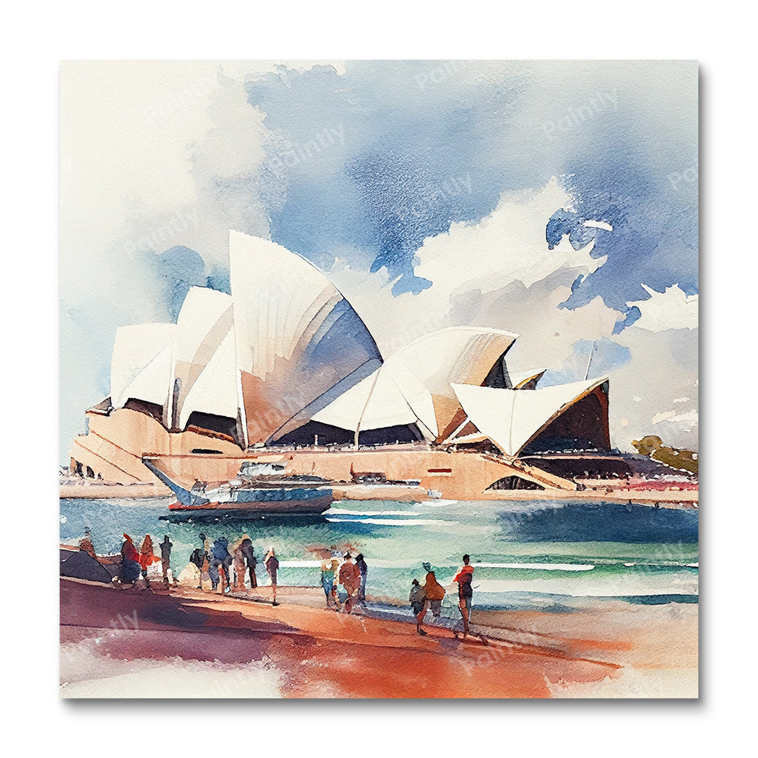 Opera House IV (Diamond Painting) – The Fox Collection