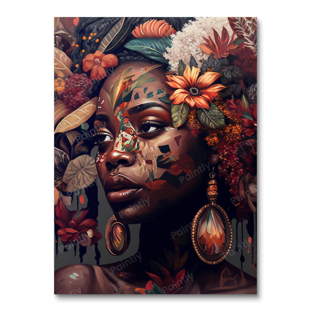 Melanin Queen VIII (Diamond Painting) – The Fox Collection