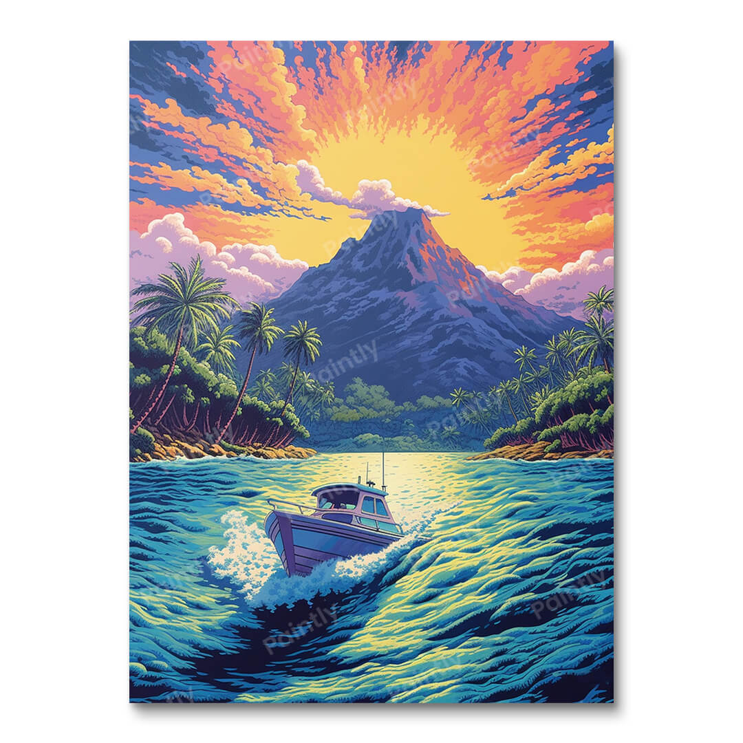 Tropical Rush (Diamond Painting) – The Fox Collection