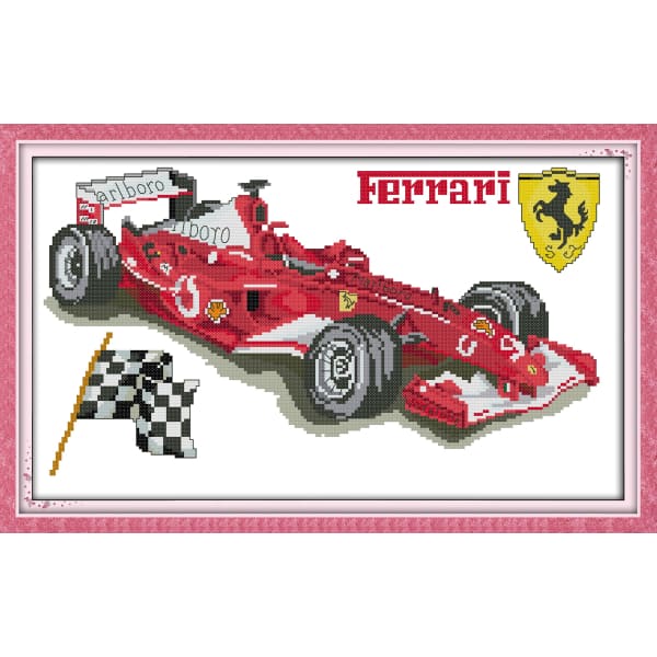 Order Ferrari Cross Stitch Kits | Needlework Australia – The Fox Collection