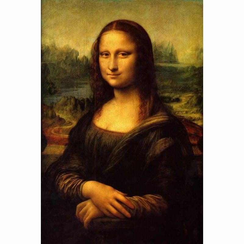 Portrait Mona Lisa Diy Paint By Numbers Kits WM-1079 – The Fox Collection